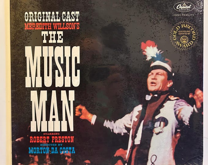 The Music Man -1962 - Vintage Vinyl Soundtrack Record (broadway) - Etsy
