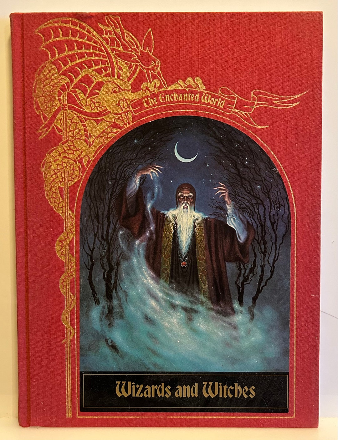 Wizards and Witches - 1984 Vintage Hardback Book - Etsy