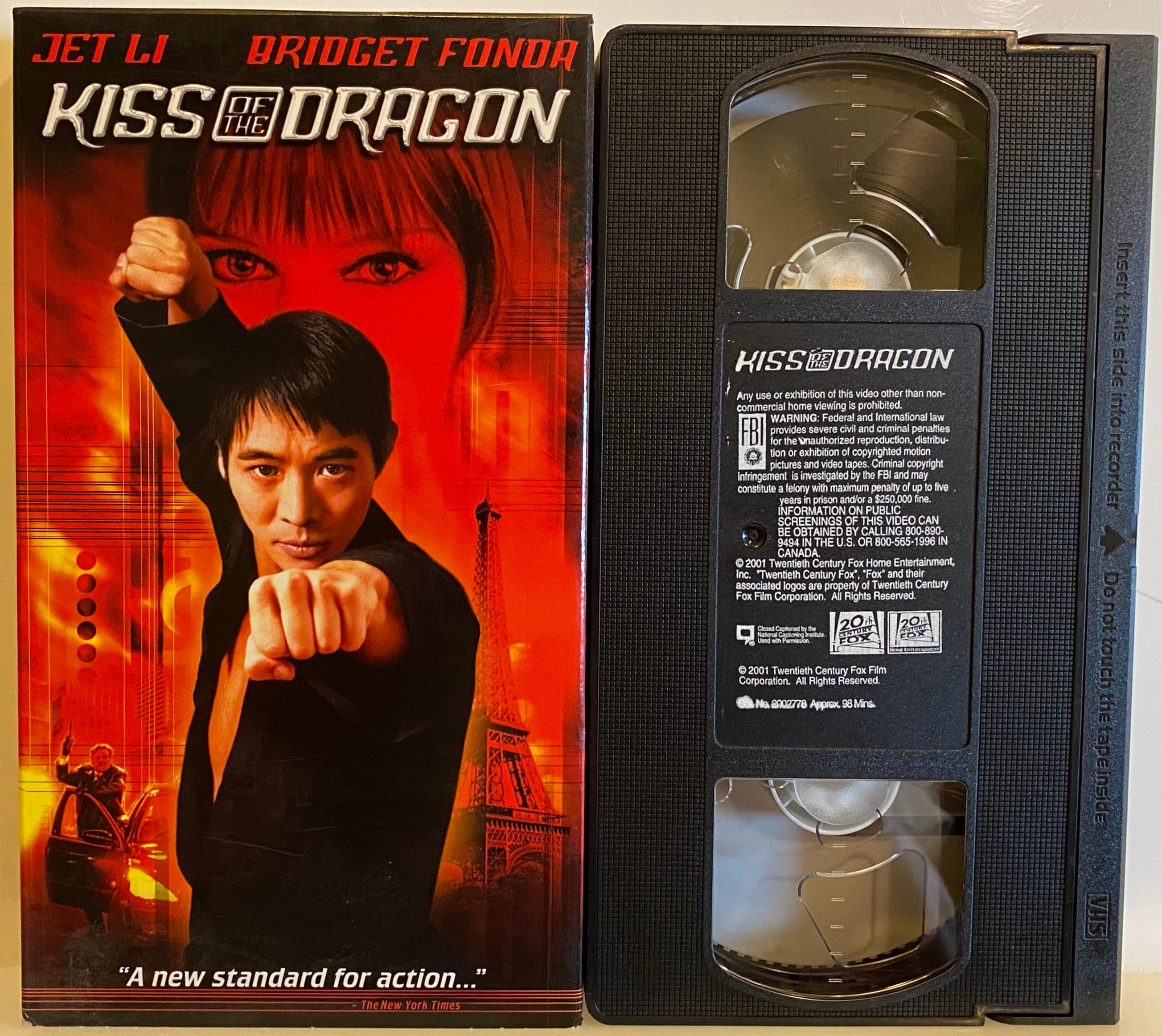 Kiss Of The Dragon Dvd