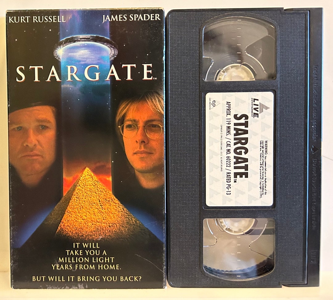 Stargate - 1994 - OG Vintage VHS Video Movie Cassette Tape - Etsy