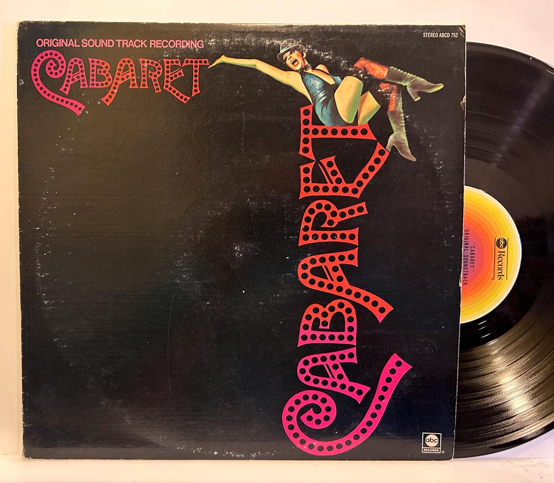 Cabaret 1972 Vintage Vinyl Motion Picture Soundtrack Record - Etsy