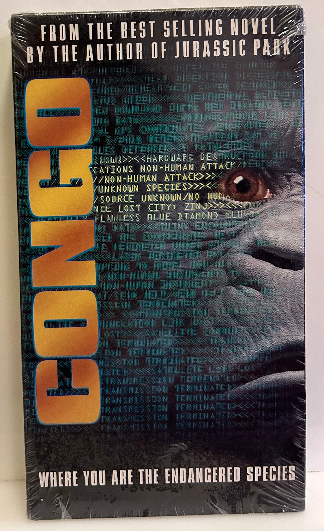 Congo SEALED 1995 Vintage VHS Video Movie Cassette Tape - Etsy