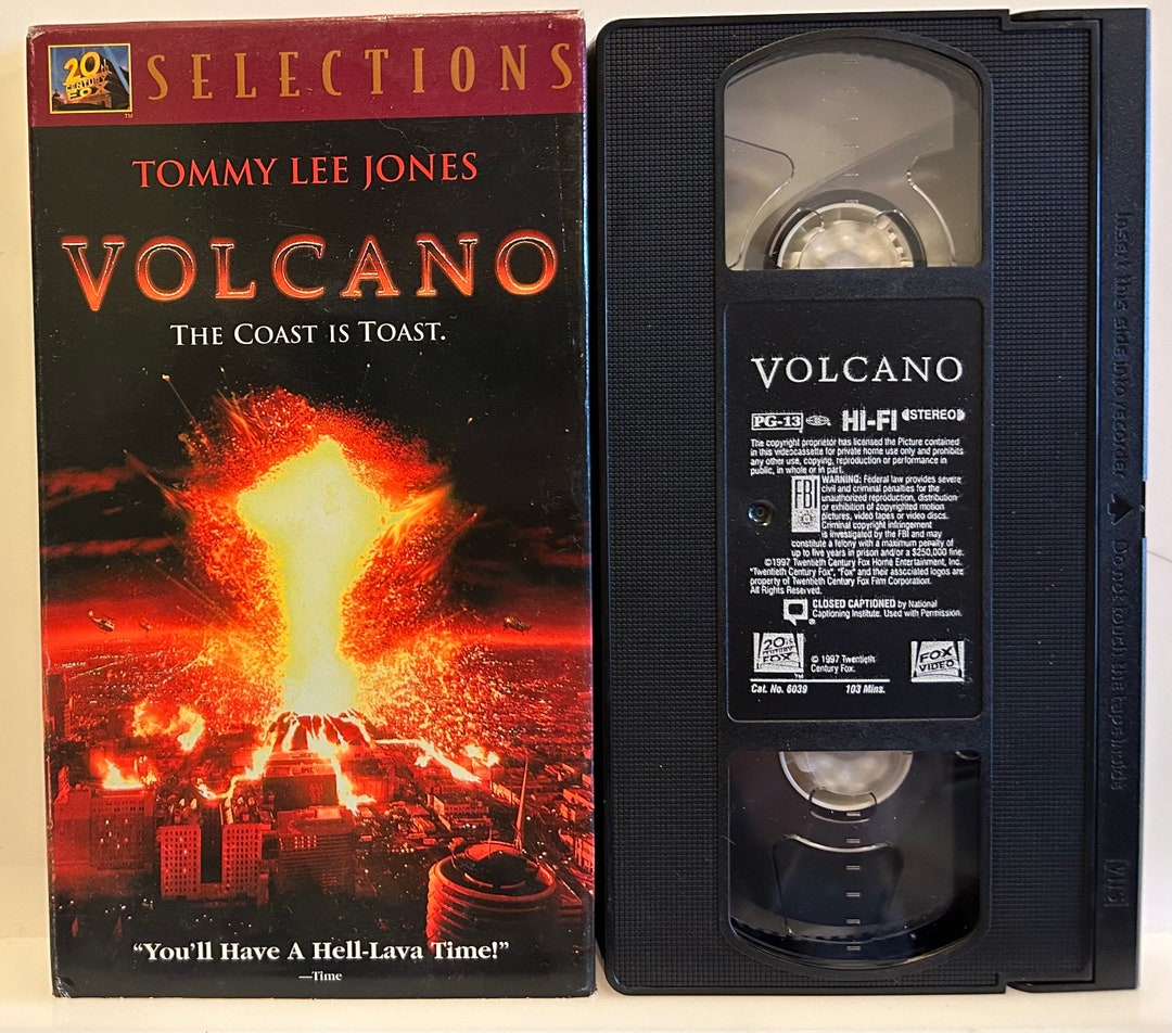 Volcano - 1997 OG Vintage VHS Video Movie Cassette Tape - Etsy