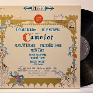 Camelot 1960 OG Vintage Vinyl Musical Soundtrack Record - Etsy