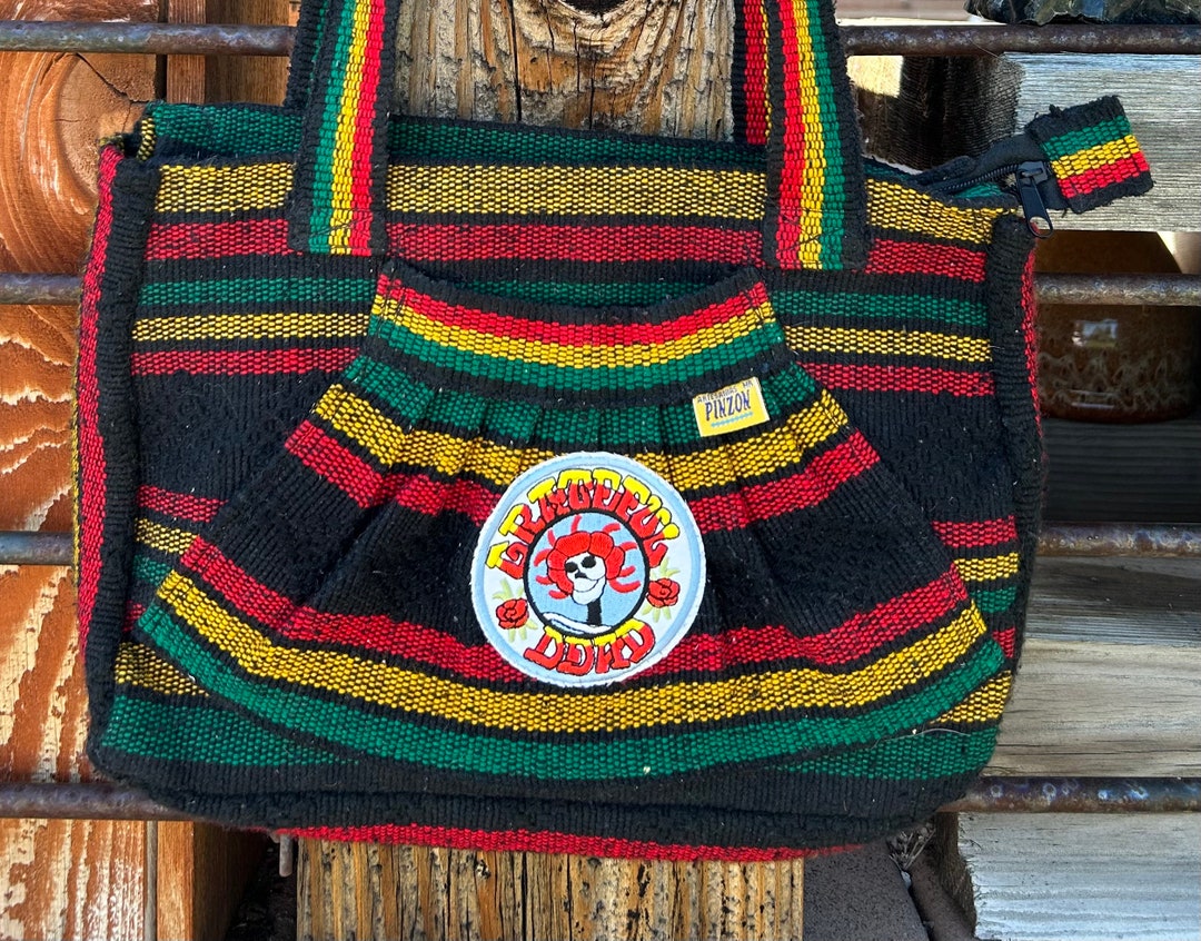 Grateful Dead Irie Rasta Color Guatemalan Made Hippie Shoulder Bag - Etsy
