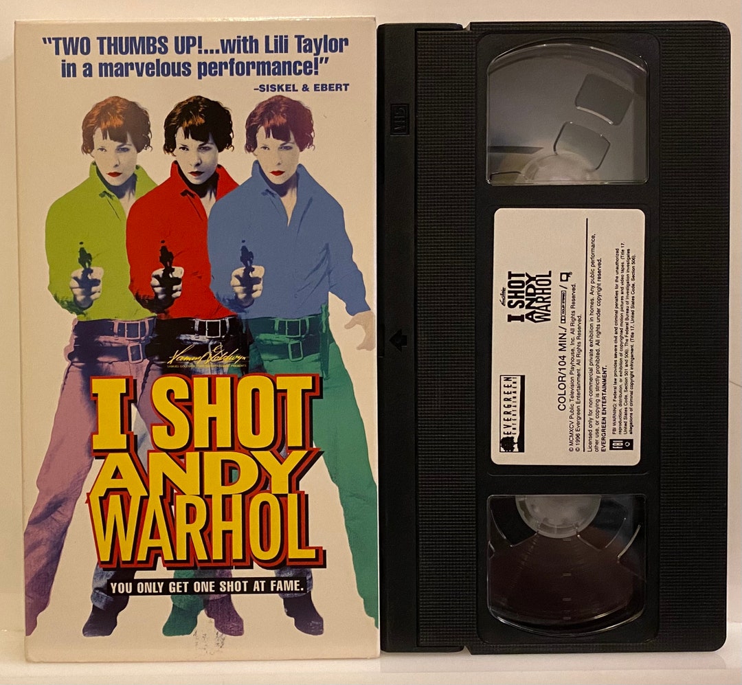 I Shot Andy Warhol 1996 Vintage VHS Movie Cassette Tape - Etsy