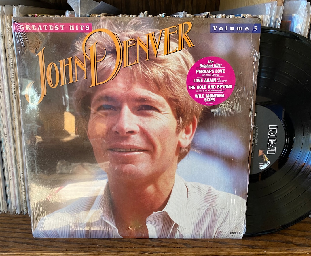 John Denver Greatest Hits (volume Three) - 1984 OG Vintage Vinyl Record ...