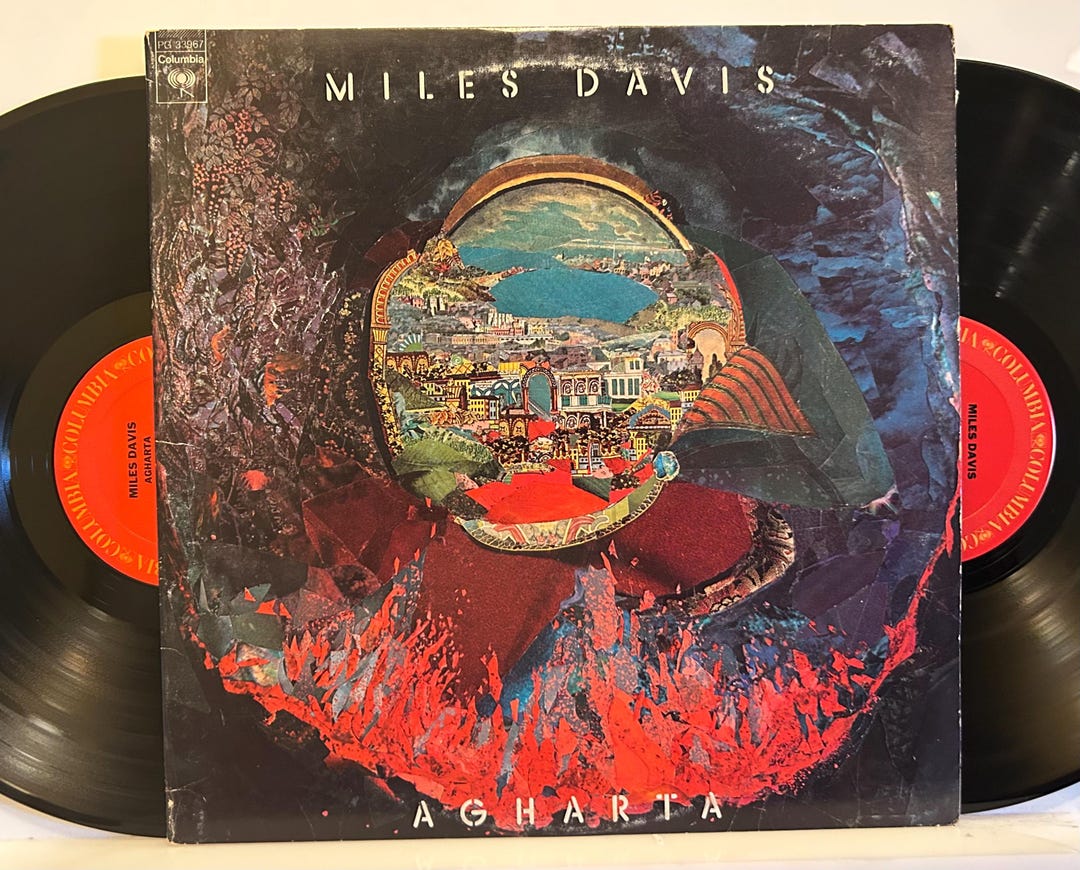 Miles Davis - Agharta - 1976 OG Vintage Vinyl Double Album - Etsy