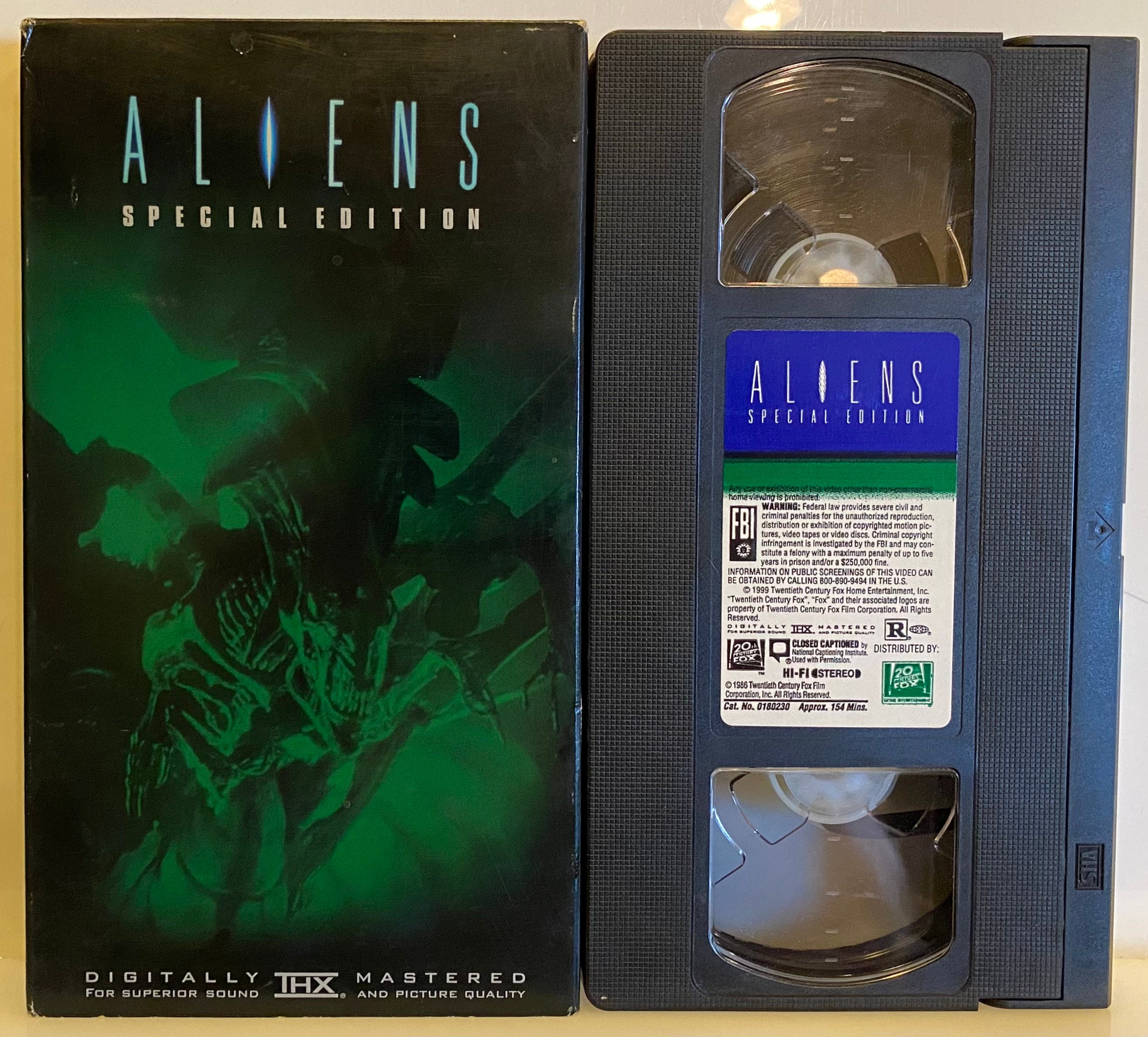 Aliens Special Edition Vhs