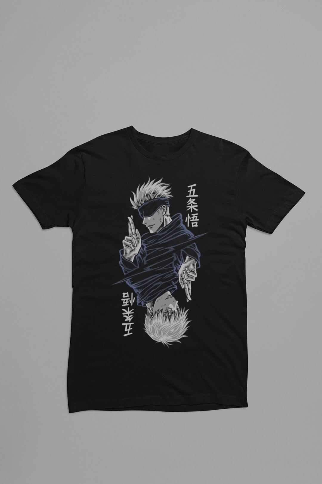 Satoru Gojo Graphic T-shirt, Gojo Satoru Graphic Tee, Six Eyes Power ...
