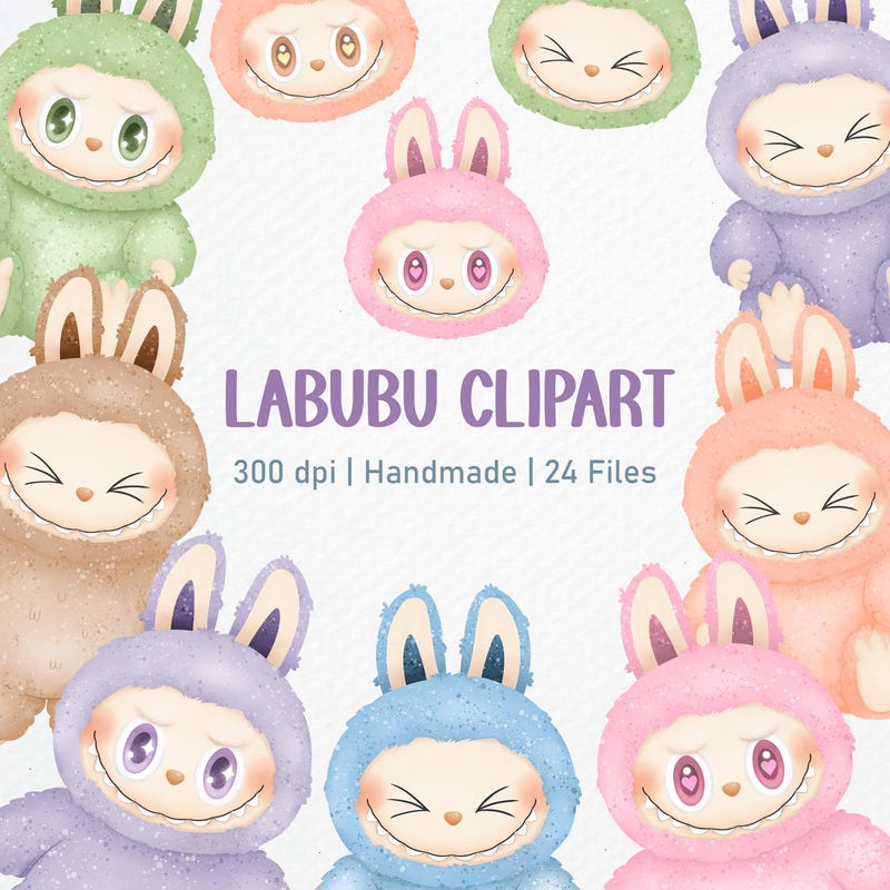 Labubu Face - Etsy