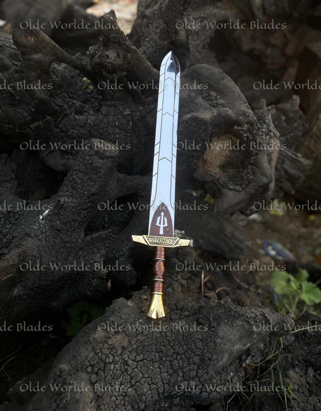 Percy Jackson Riptide Sword - Anaklusmos Carbon Steel Replica for ...