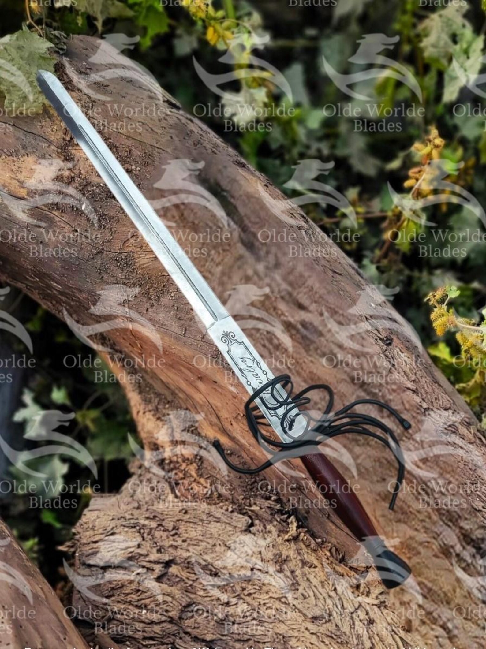 Hand Forged Medieval Rapier Sword, 1095 Carbon Steel, Viking Sword ...