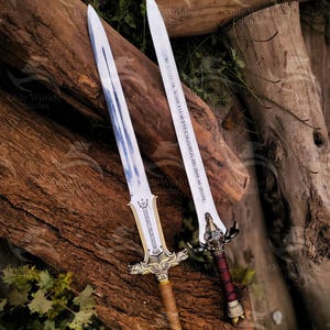 CONAN THE BARBARIAN Replica Pair Sword, Handmade Conan Barbarian ...