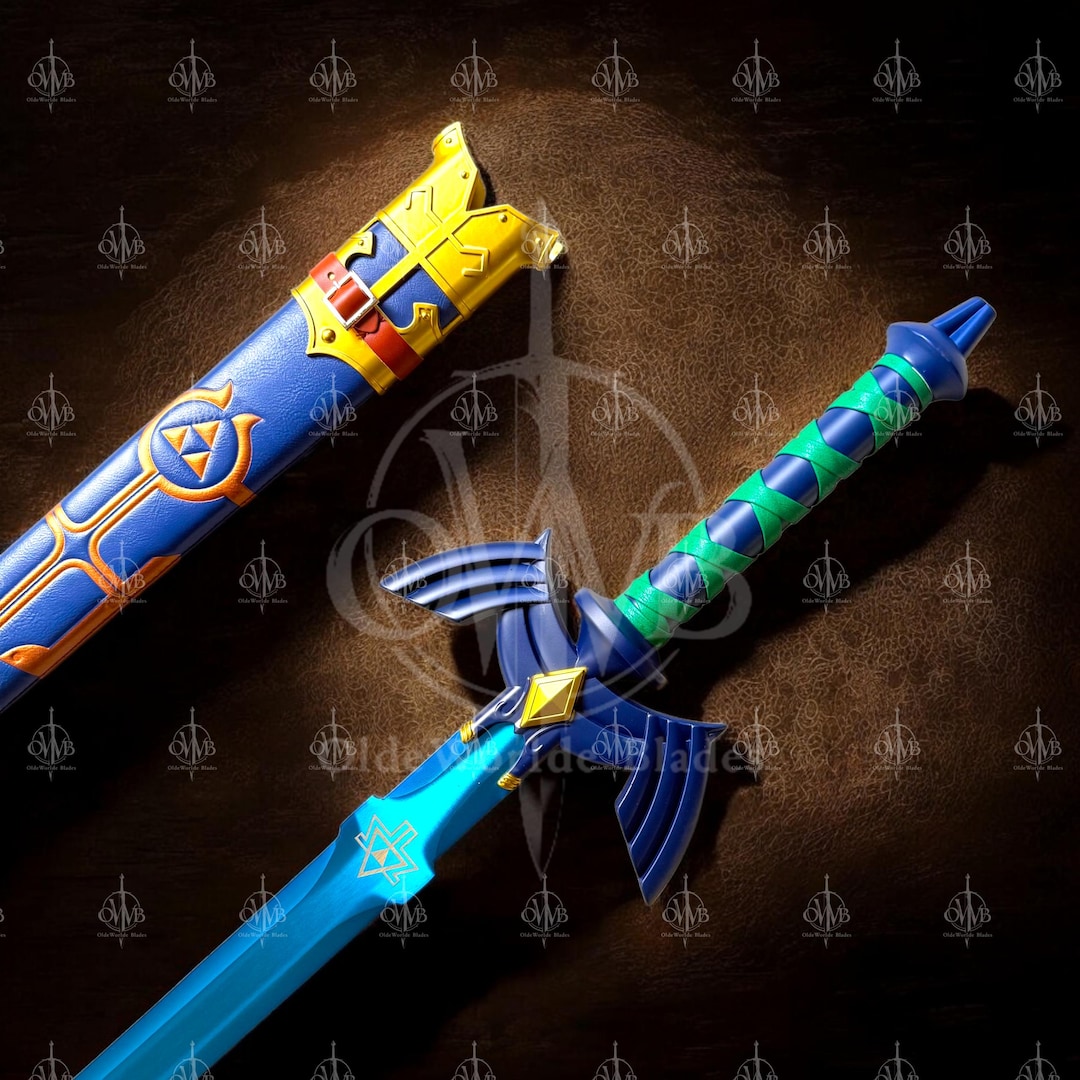 Zelda Master Sword V3 Life-size Metal Replica | Breath of the Wild ...