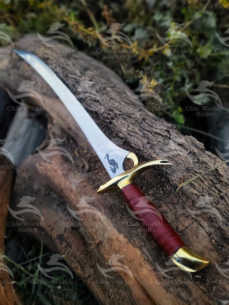 Heron Mark 1095 Carbon Steel Sword With Scabbard - Exquisite ...