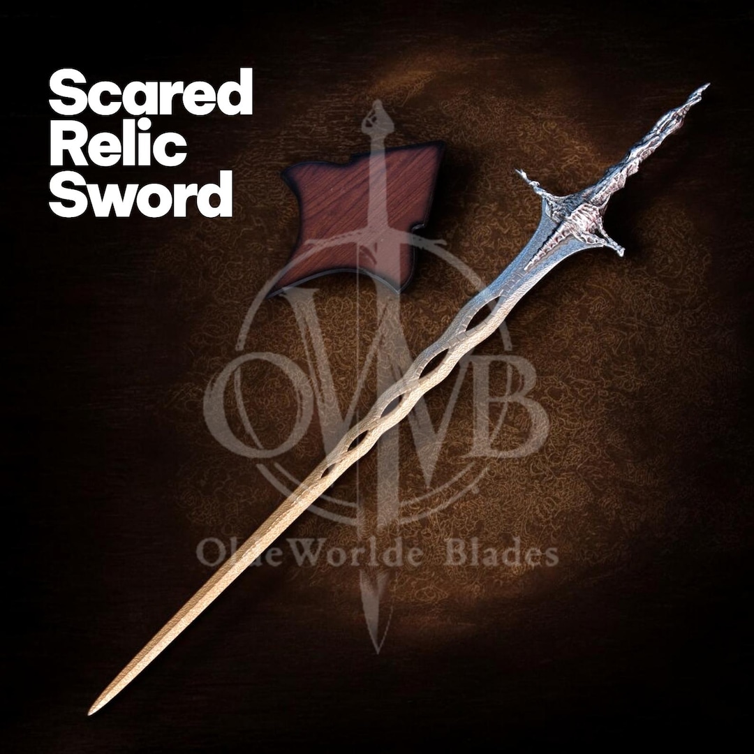 Sacred Relic Sword: Elden Ring Life-size Metal Replica - Gamer Gift - Etsy