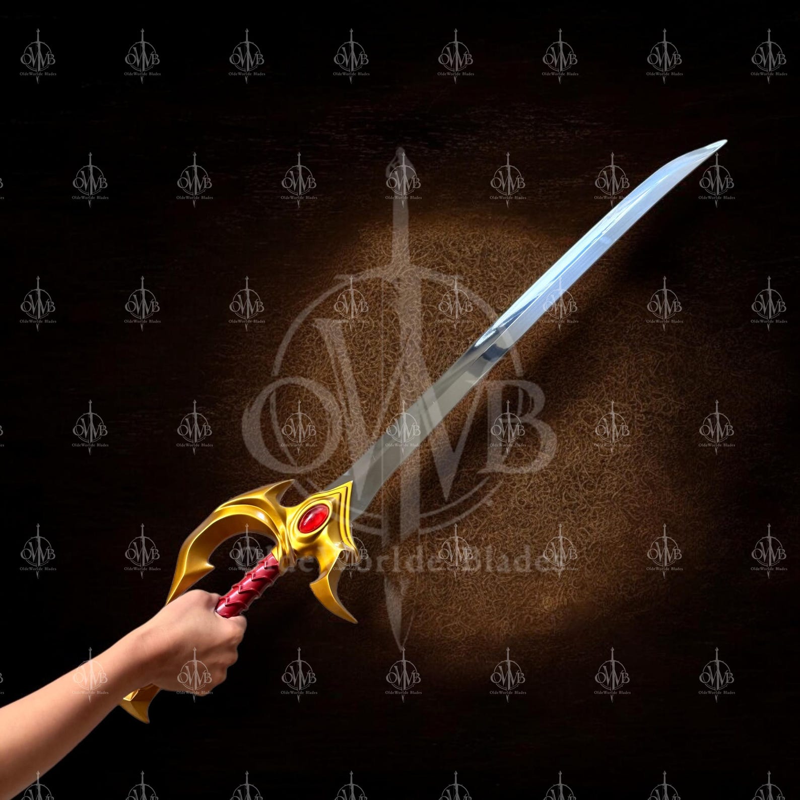 Solo Leveling Cha Hae-in Sword – Life-size Metal Cosplay Replica, Solo ...