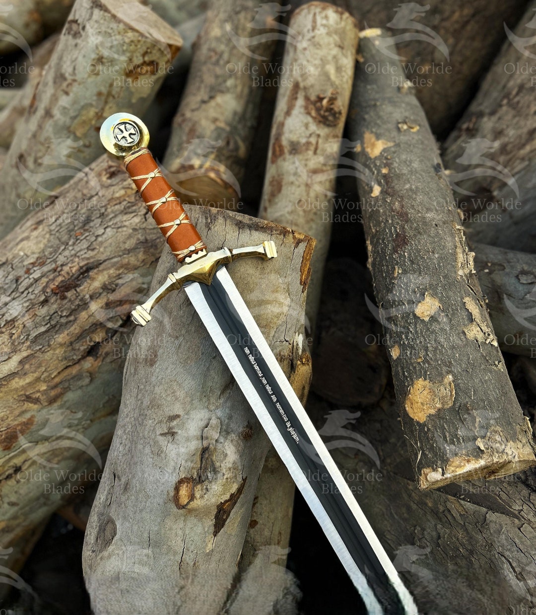 Ornate Templar Sword Medieval 12th Century Templar Knight Crusader ...