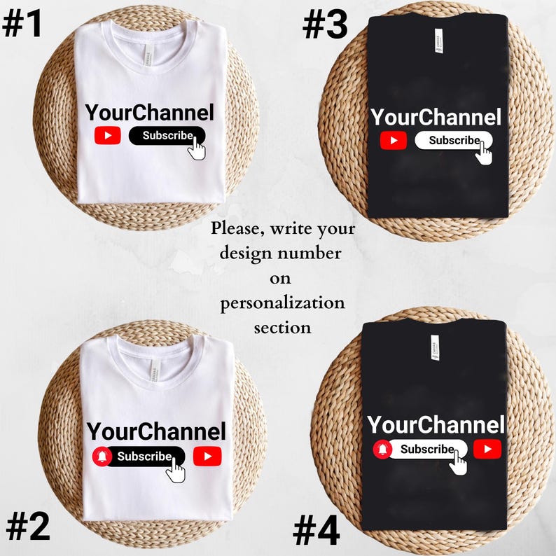 Personalized Youtube Channel Shirt: Custom Fan Tee - Etsy