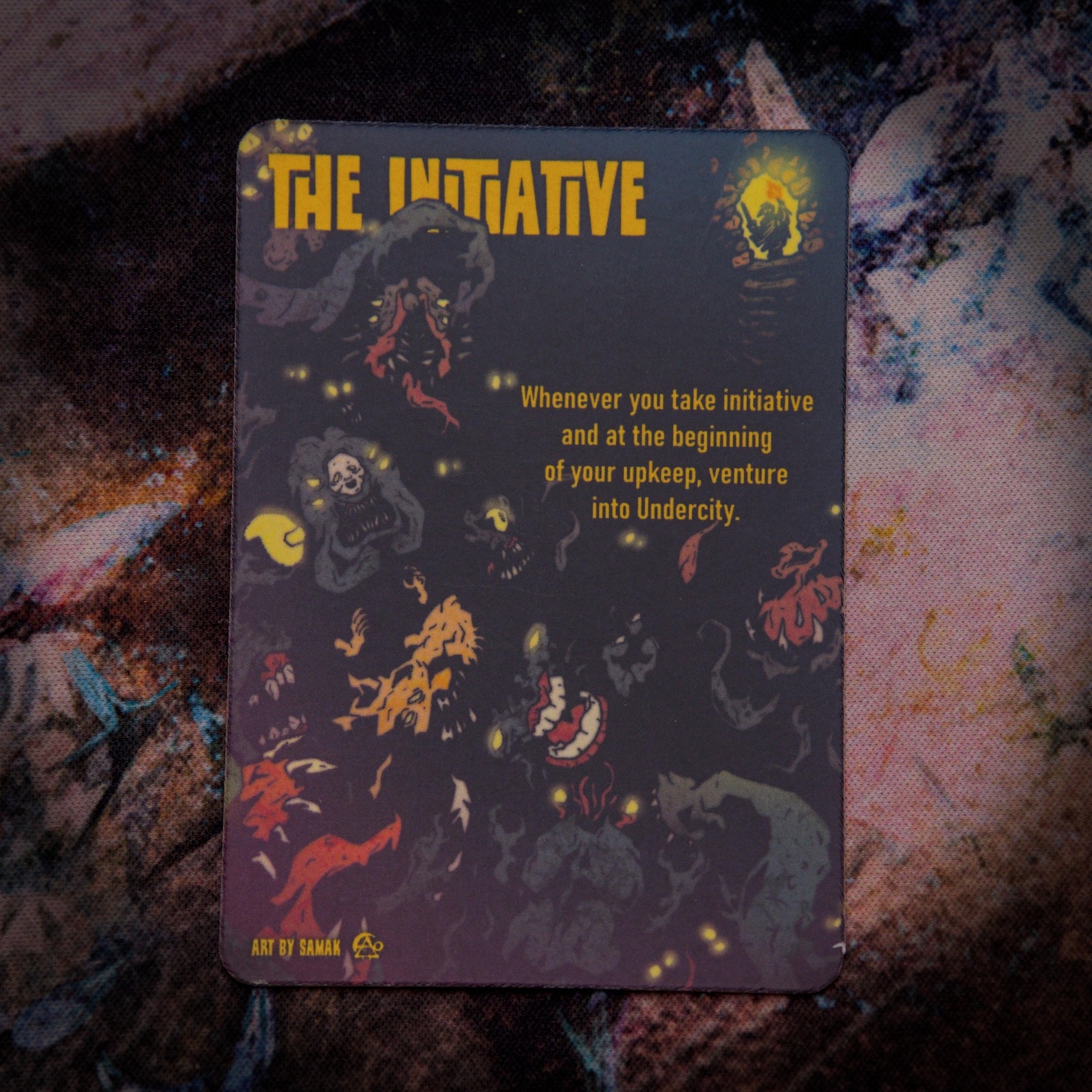 MTG Token the Initiative/undercity - Art by Samak - Etsy
