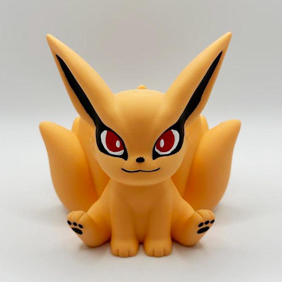 Chibi Kurama Nine-tailed Fox Kurama Figure 3d-printed Kurama Cute Anime ...
