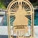 Laser Engraved Hand Made Wooden Divine Mercy Image of Christ Devotional ...