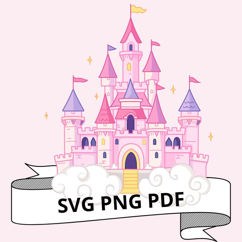 Castle Svg - Etsy