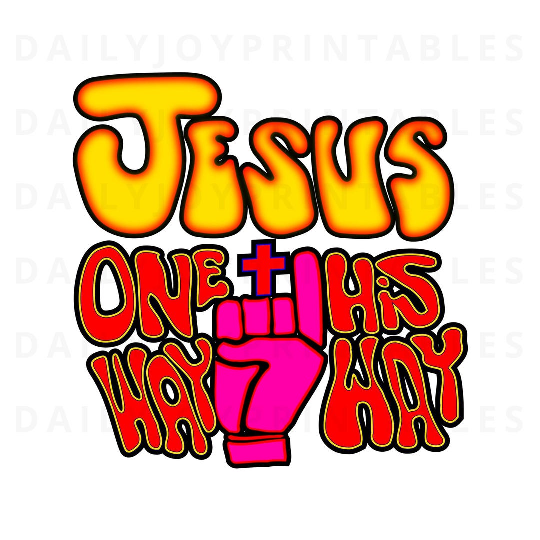 Religion SVG christianity SVG Faith-based Clipart Jesus is the Way ...