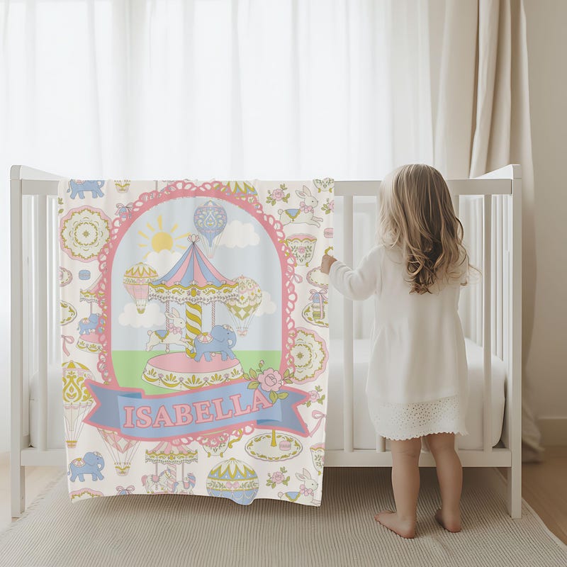 Carousel Bedding - Etsy