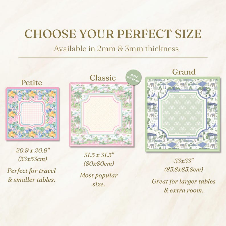 Mahjong Mat Lemon Style | Mahjong Gift Mat + Storage Bag | Pretty Non ...