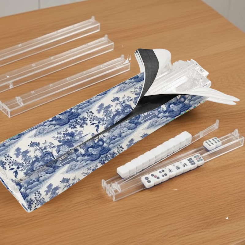 Mahjong Mat & Racks - Etsy UK