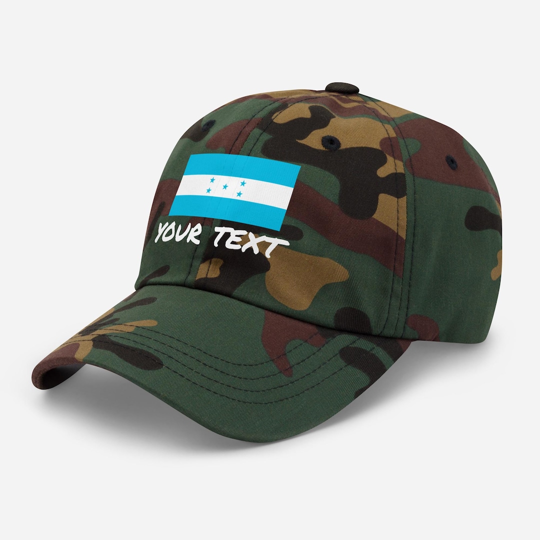 Custom Honduras Hat - Handcrafted Traditional Latino Baseball Cap ...