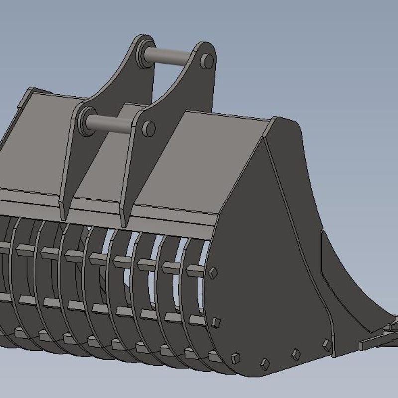 Excavator Bucket Svg - Etsy