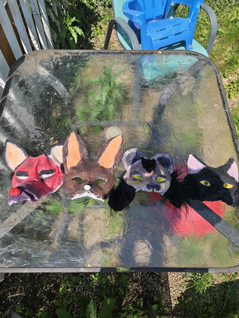 Custom Pride Flag Therian, Alterhuman, or Furry Mask. - Etsy