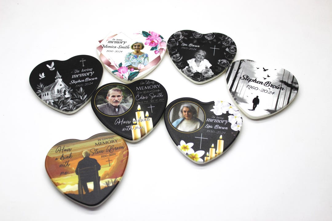 Personalized in Loving Memory Funeral Bottle Opener Magnet Tribute ...