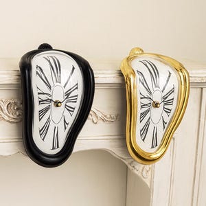 Melting Wall Clock Shelf - Etsy