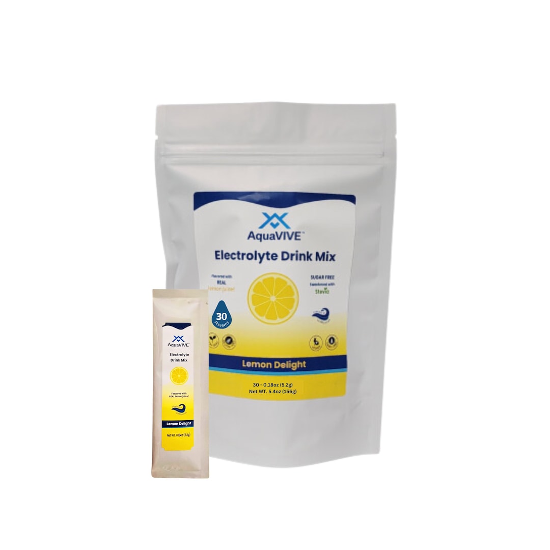 Lemon Electrolyte Powder Drink Mix: Sugar-free Hydration - Etsy