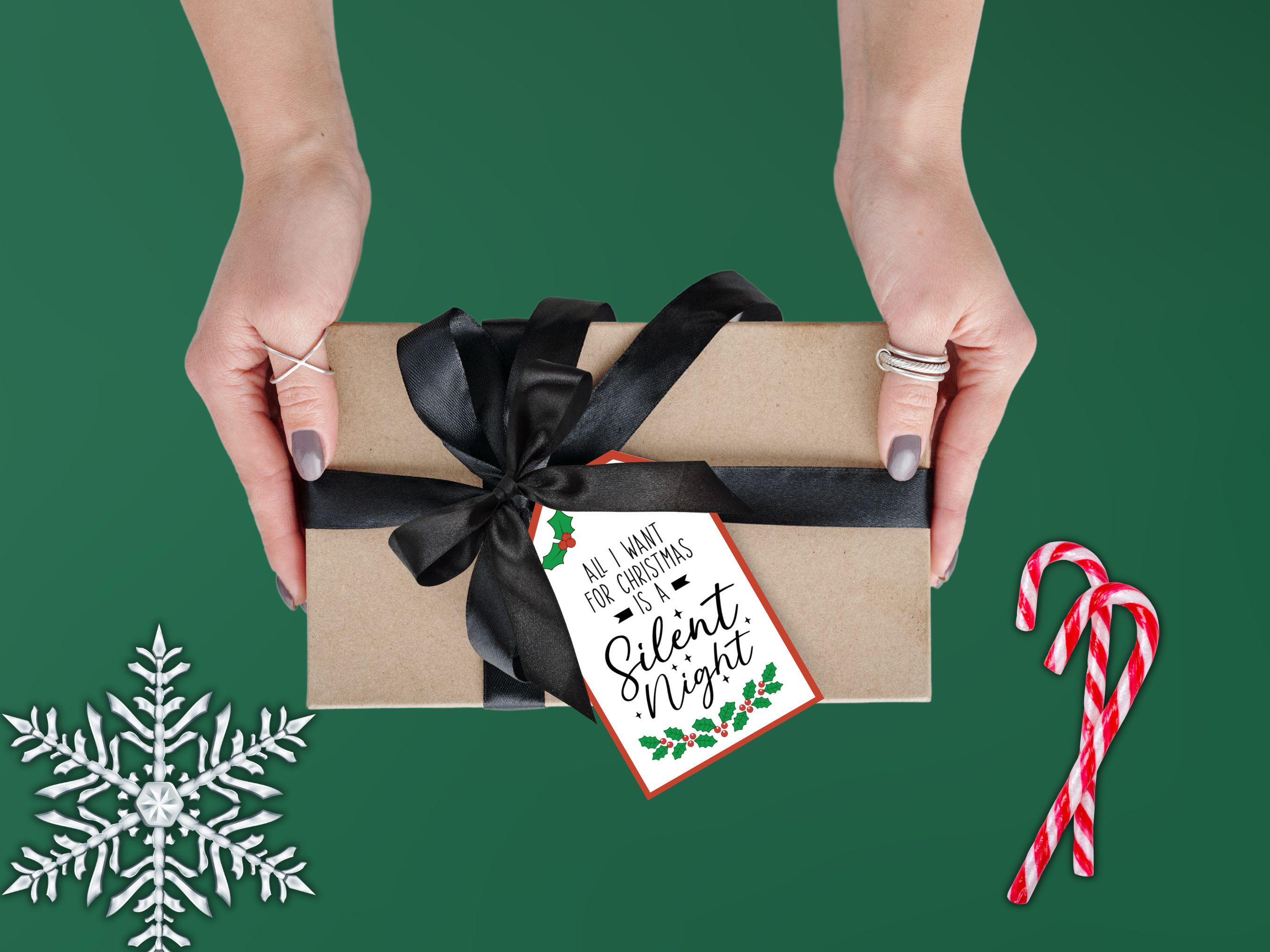 Funny Christmas Holiday Gift Tags, Dry Humor Gift Tags - Etsy