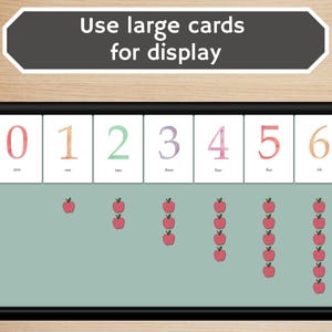 Number Flash Cards 1-100, Printable Flashcards for Kids - Etsy