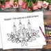 Printable Advent Wreath Coloring Page - Etsy