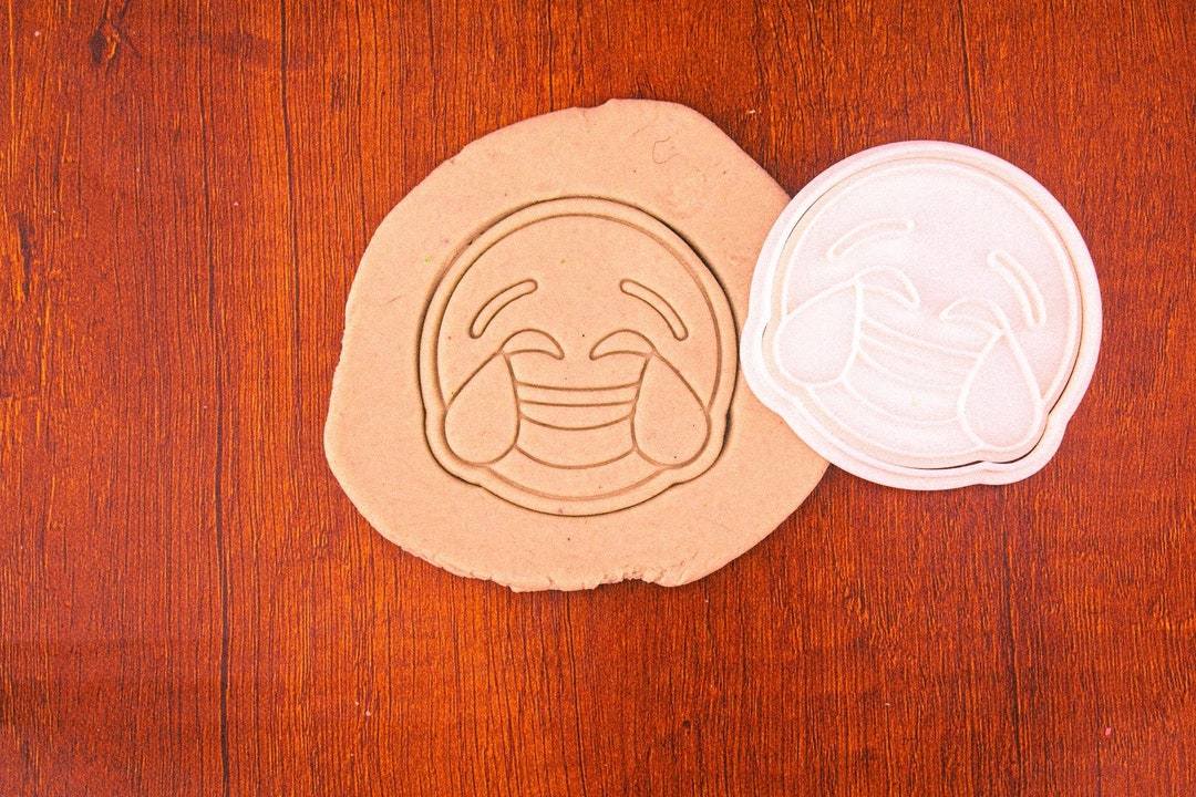 Laughing to Tears Emoji Cookie Cutter – Create Fun and Emotional ...