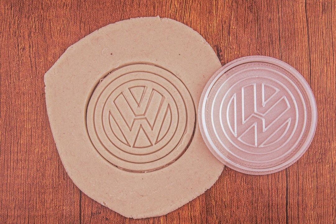 Volkswagen Logo Cookie Cutter Premium Baking Accessory, Biscuit Cutter ...