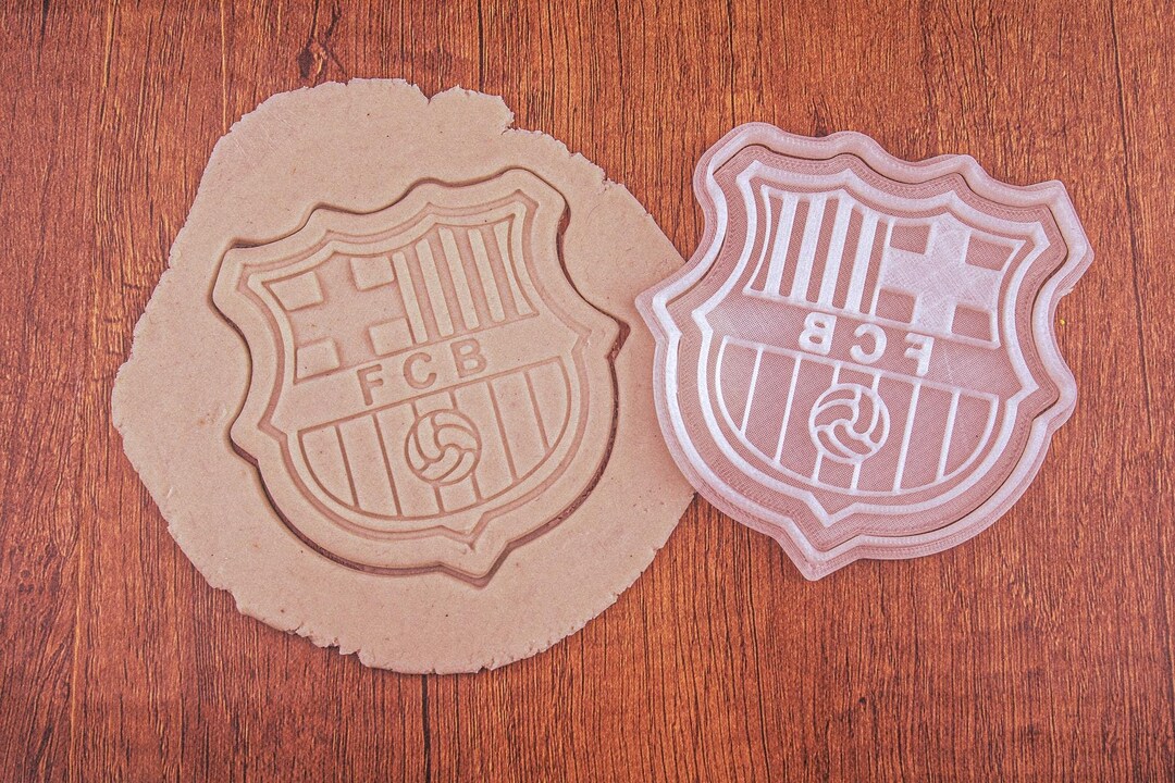 FC Barcelona Logo Cookie Cutter Football Fans Biscuit Cutter, Ideal ...