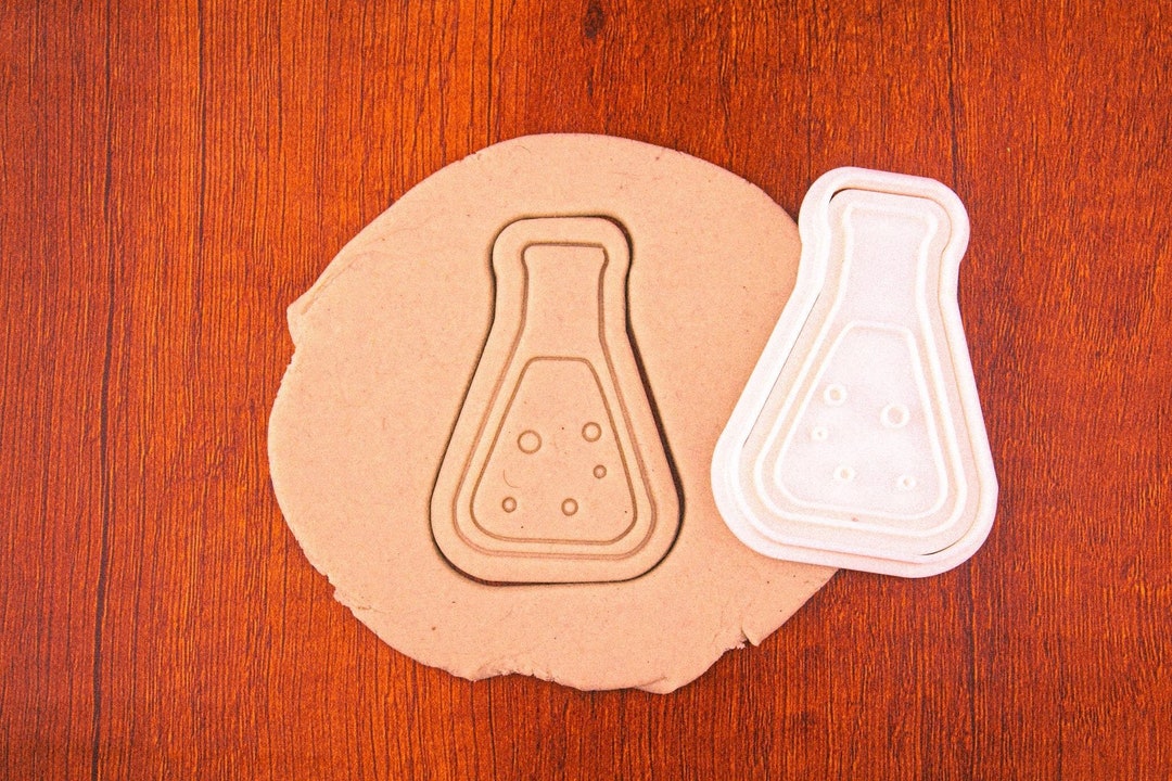 Laboratory Flask Cookie Cutter Perfect for Science Cookies, Themed Parties, DIY Decorations and ...