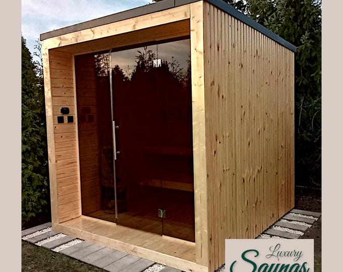 SAUNA BLUEPRINTS, 12x12ft /3.6x3.6m, DIY Construction Drawings for a ...