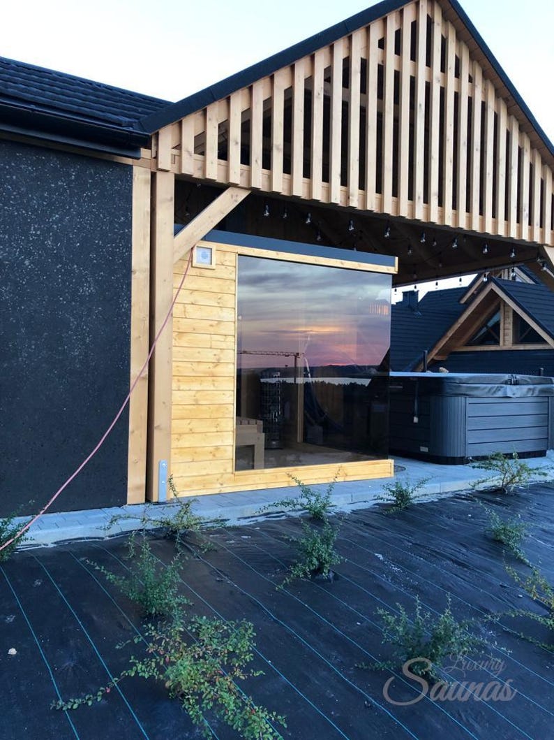 Garden Sauna PARIS + Wi-fi Control + Thick Thermal Insulation - Etsy