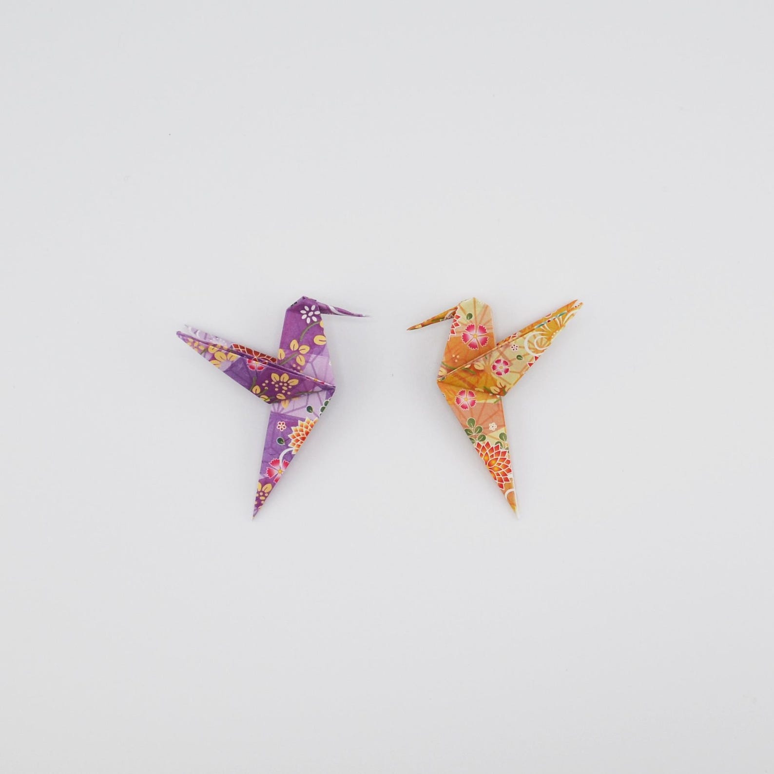 Origami Hummingbirds #5 - 8 Pieces, Small or Large, Handmade Japanese ...