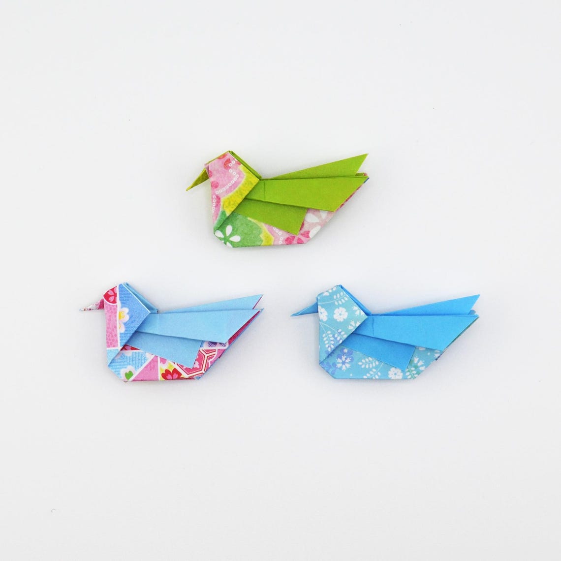 Origami Mandarin Ducks #4a - 15 Pieces, Small or Large, Handmade ...