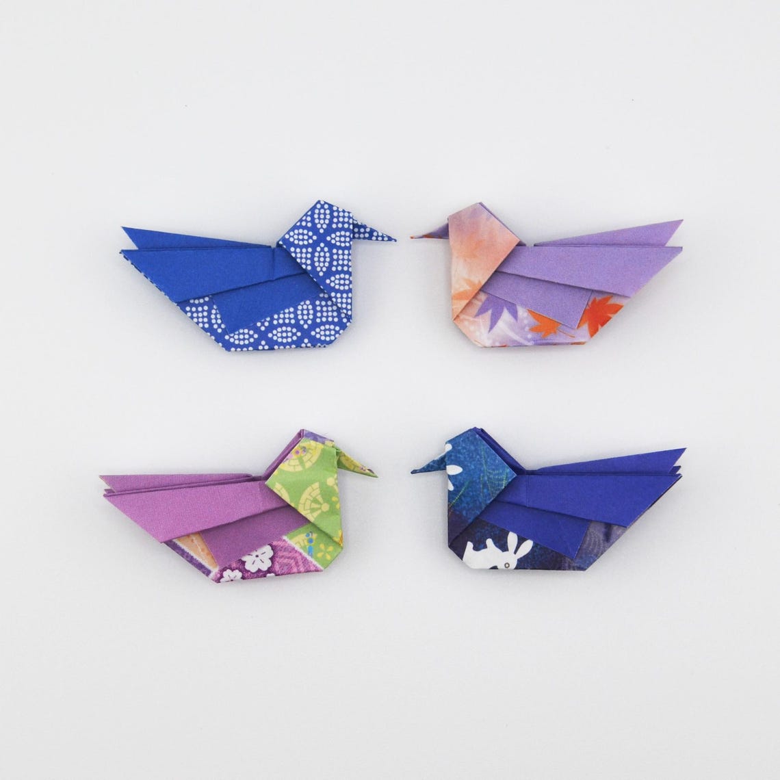 Origami Mandarin Ducks #4a - 15 Pieces, Small or Large, Handmade ...